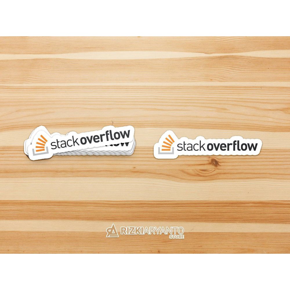 Jual Sticker - Stiker Logo Stack Overflow untuk PC Laptop HP dll ...