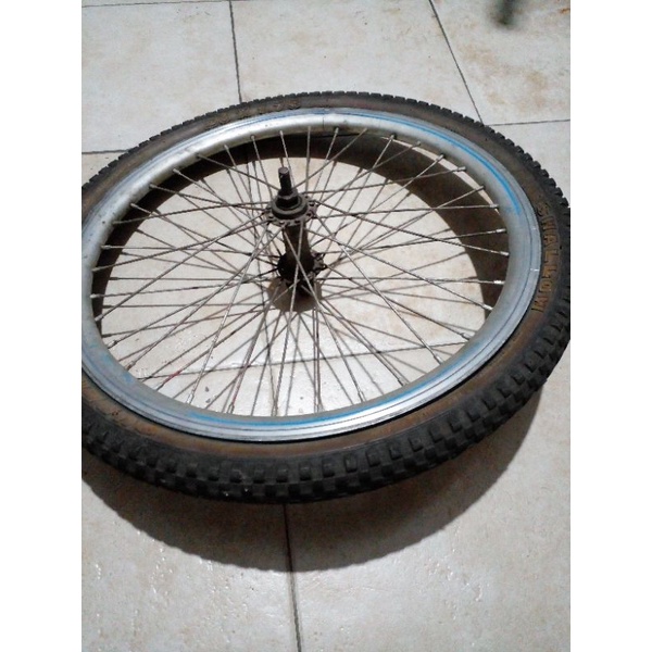 Jual Roda Depan Sepeda 20 Velg Ban Luar | Shopee Indonesia