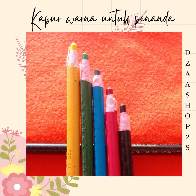 Jual kapur pensil bahan / penanda di bahan / untuk mengambar pola ...