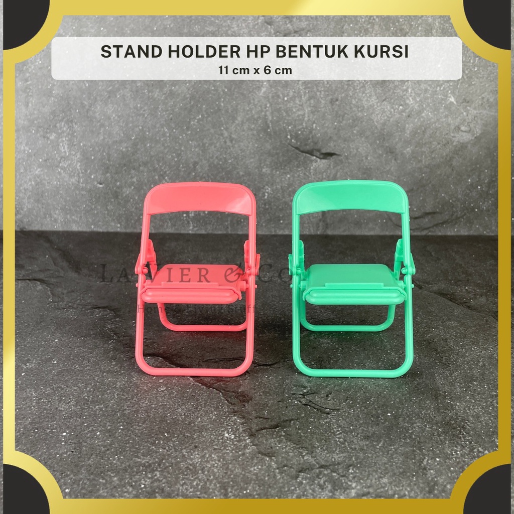 Jual Stand HP Holder HP bentuk Kursi Model Kursi Stand Unik Lucu ...
