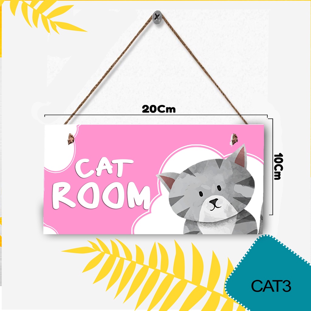 Jual WALLDECOR PINTU CAT ROOM UNTUK RUANGAN KUCING VARIAN STICKER DAN ...