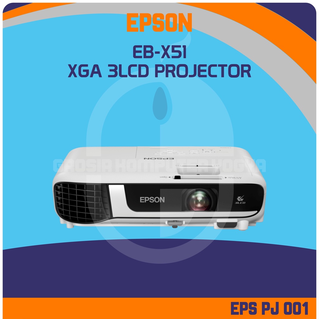 Jual Epson EB-X51 XGA 3LCD Projector 3800 Lumens Proyektor | Shopee Indonesia