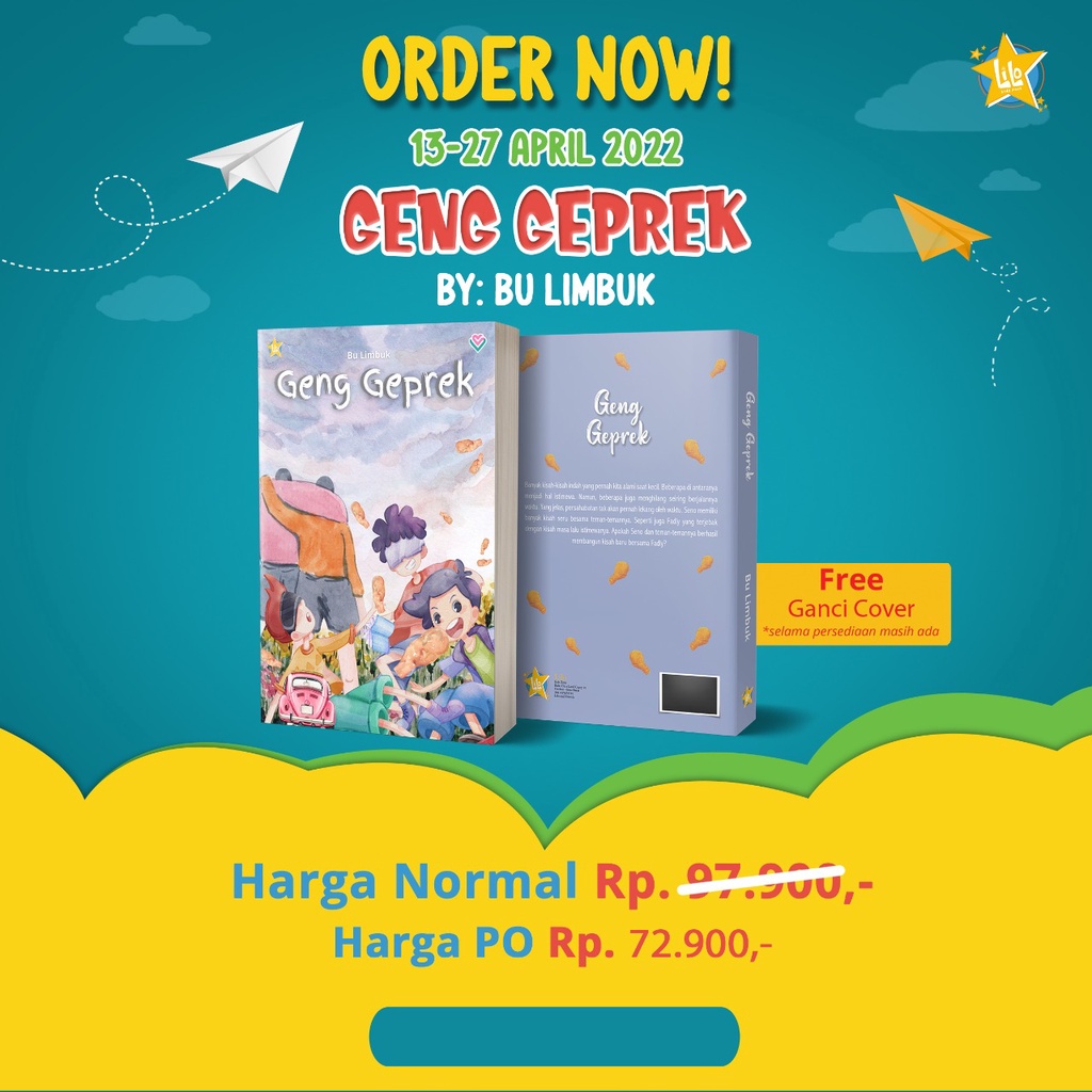 Jual Buku Geng Geprek Original Penerbit LovRinz | Shopee Indonesia