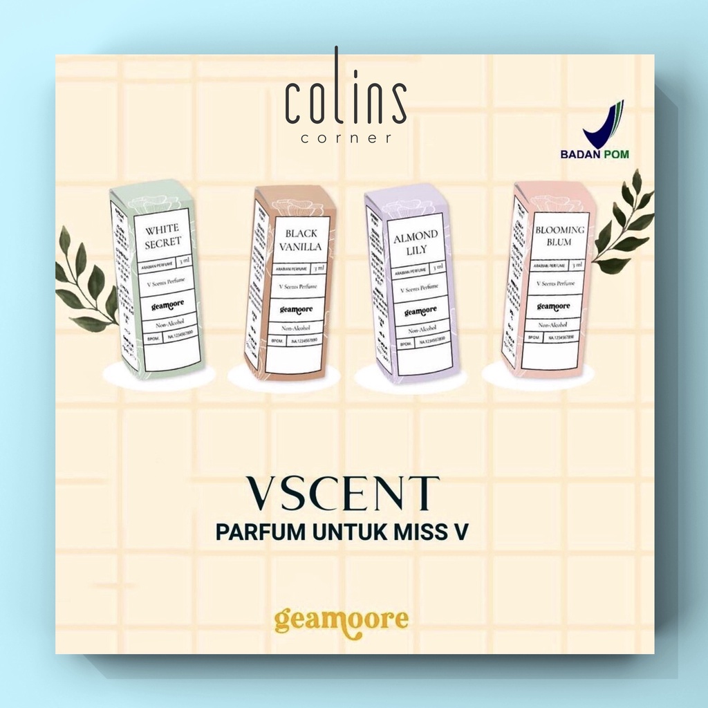 Jual GEAMOORE Vscent Perfume | Shopee Indonesia