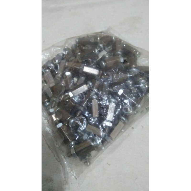 Jual spacer baut PCB 1cm 100 pcs | Shopee Indonesia