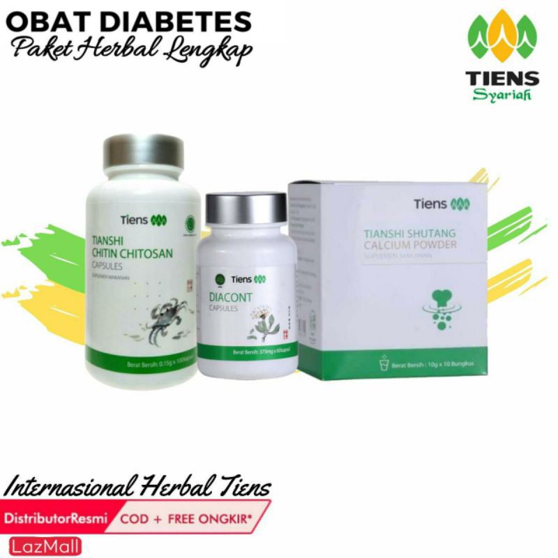 Jual TIENS Obat Diabetes Penyakit Gula Perbaikan Pankreas Gula darah ...