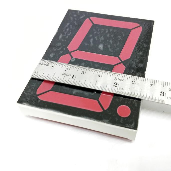 Jual Seven segment 3 inch big 3" common anode tektron22 Kualitas Baik ...