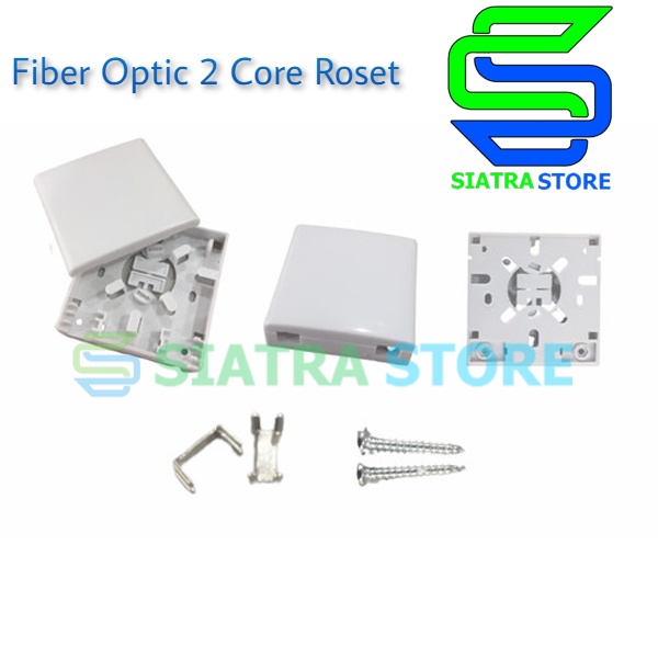 Jual Fiber Optic 2 Core Roset Kosongan|Roset FO 2 Core|FTTH Roset ...
