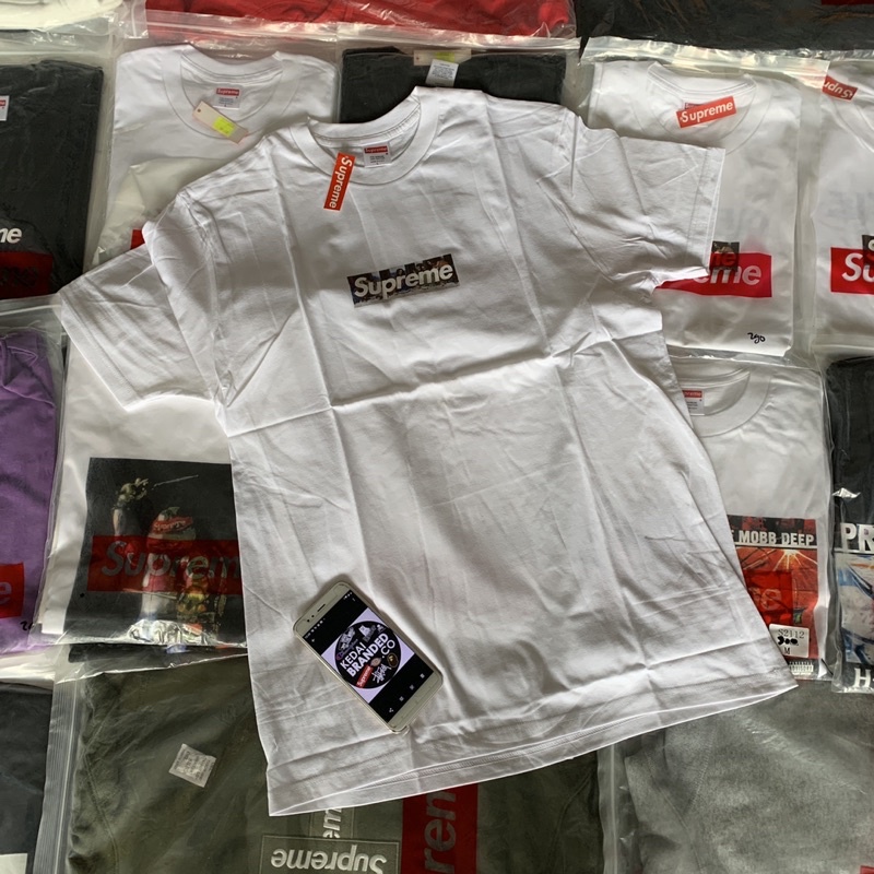 Jual SUPREME MILAN BOX LOGO (built up) | Shopee Indonesia