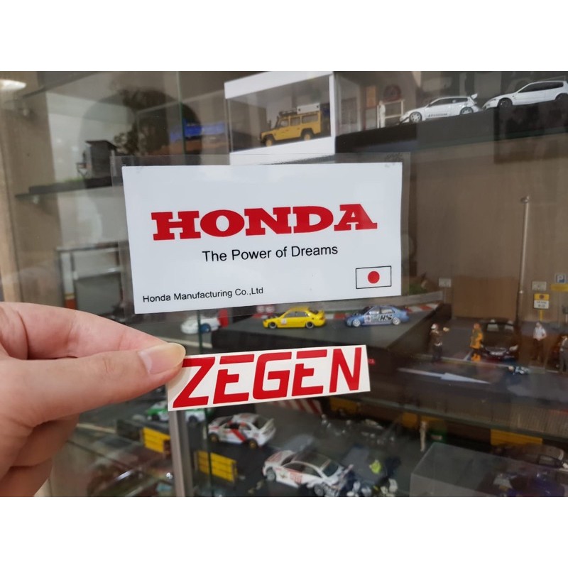 Jual Stiker sticker honda the power of dream tempel dalam stick on ...