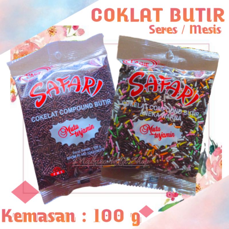 Jual Seres Safari 100 g / Seres safari warna / Seres safari coklat ...