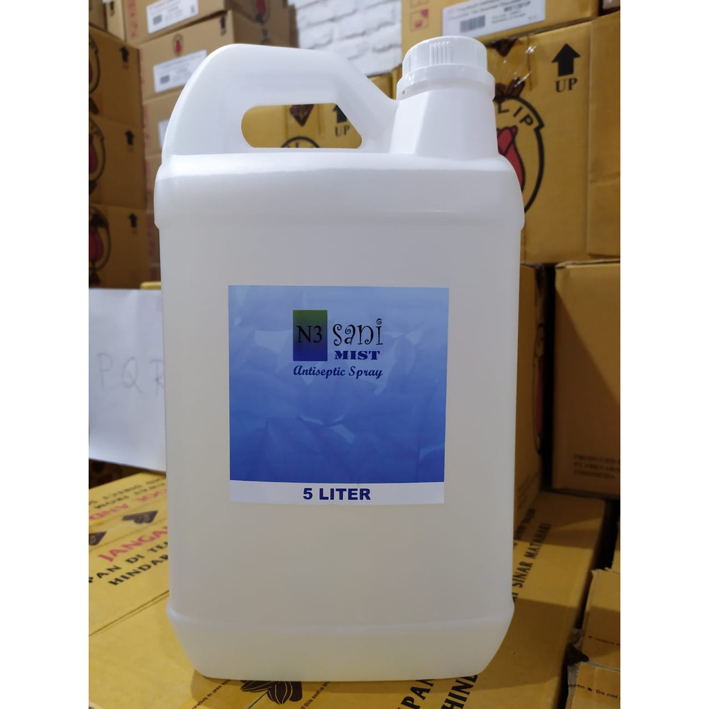 Jual SANI MIST HAND SANITIZER 5 LT - JERIGEN | Shopee Indonesia
