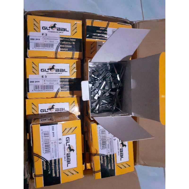 Jual paku sepatu kuda, tapal kuda race/pacuan ukuran E3 | Shopee Indonesia