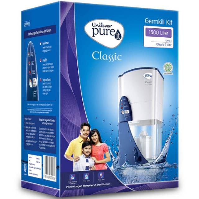 Jual Unilever Filter Pureit Germkill Kit 1500L | Shopee Indonesia