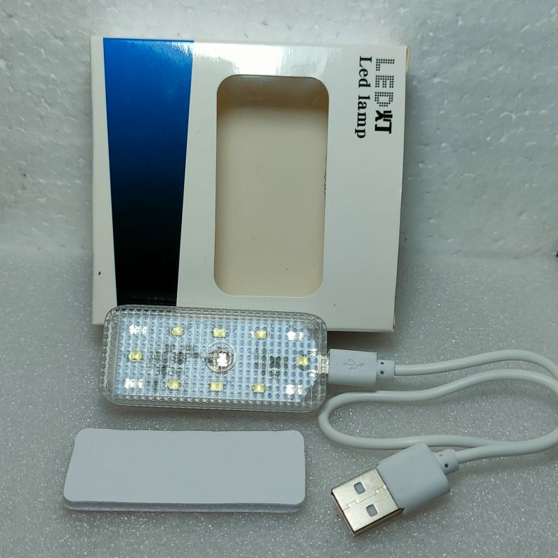 Jual Touch Light Lampu Sentuh USB 8 LED Plafon Laci Kolong Mobil dll ...