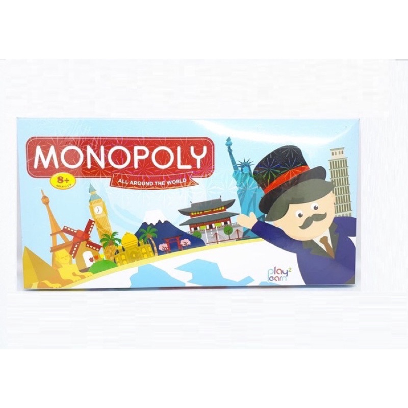 Jual monopoli international besar jadul around the world merah real ...