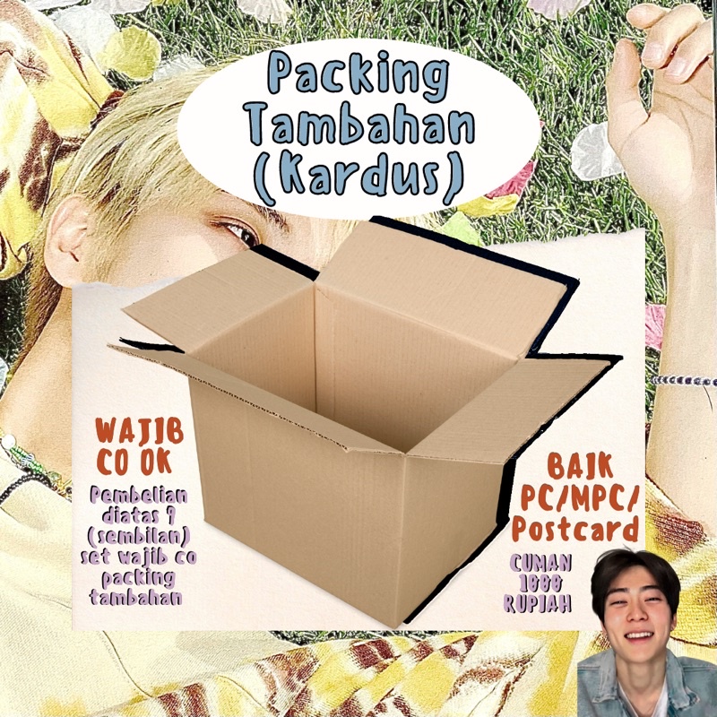 Jual KARDUS PACKING TAMBAHAN PACKING PHOTOCARD: BACA DESC | Shopee ...