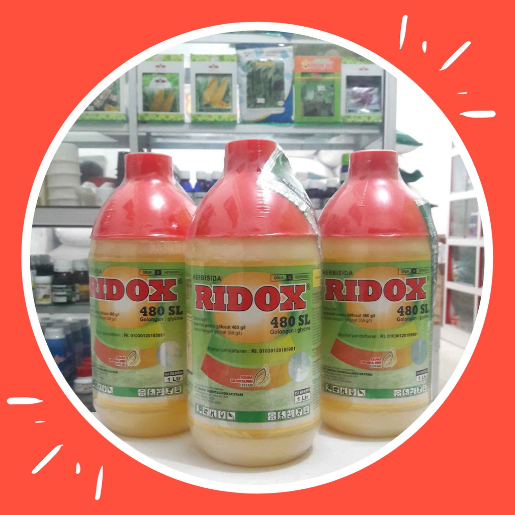 Jual Herbisida Racun Rumput Ridox 480 SL 1 Liter | Shopee Indonesia