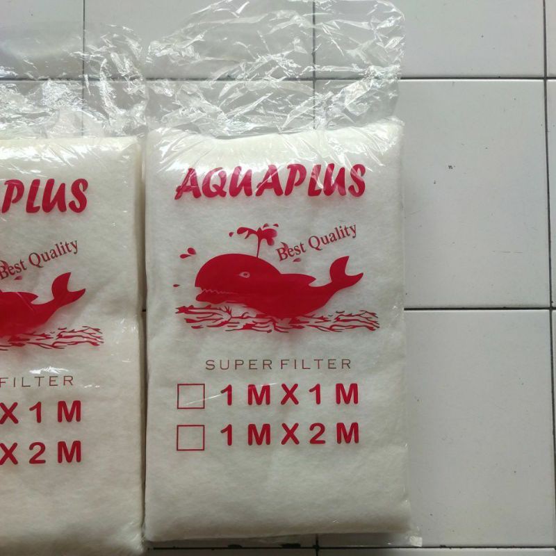 Jual kapas dacron busa filter akuarium dan kolam ukuran 1x1m | Shopee ...
