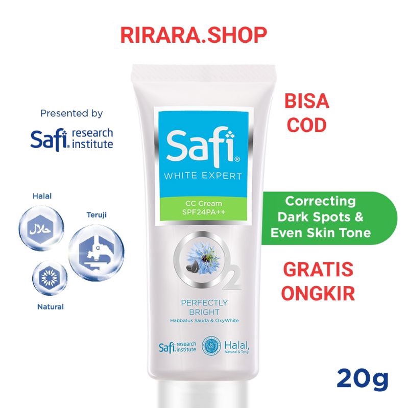 Jual SAFI White Expert CC Cream SPF 24 PA++ 20gr - Perawatan Wajah ...