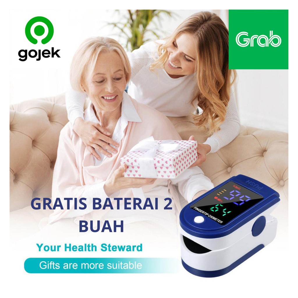 Jual TERBAIK!!! Oxymeter Oksimetri Murah Spo2 Pulse Oxymetri Oximetri ...
