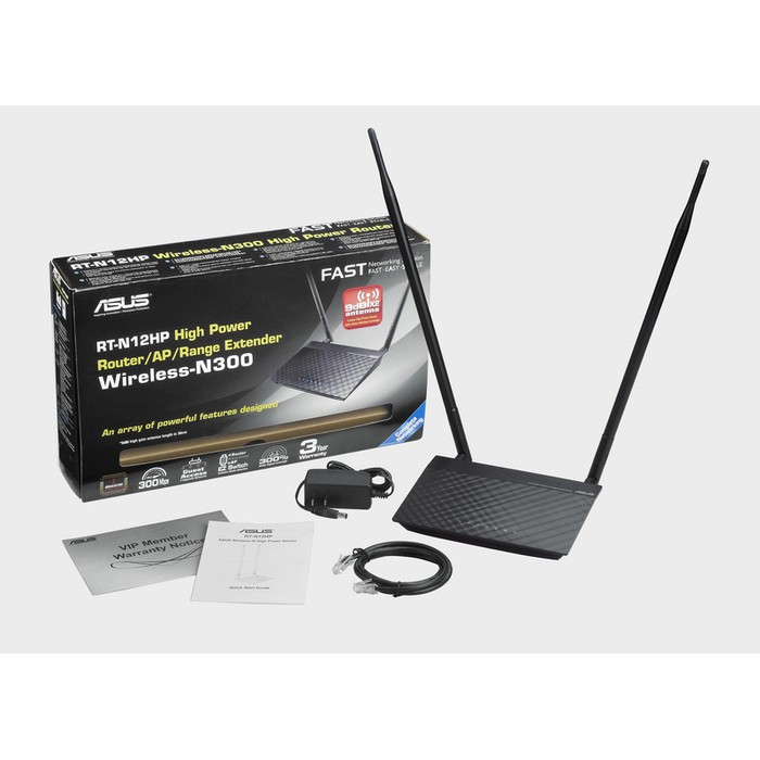 Jual Asus RT-N12HP, Wireless-N300/High Power/Router /AP/Range Extender ...