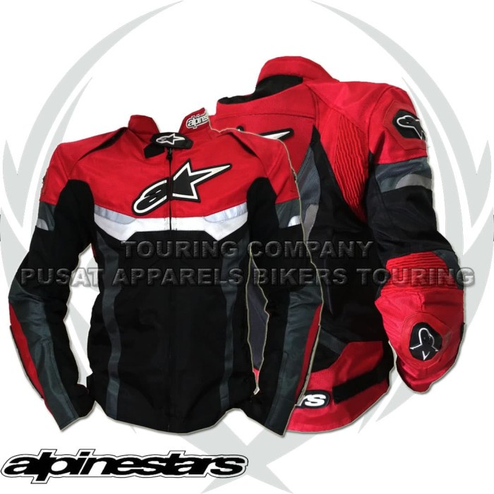 Jual motor-jaket- jaket touring alpinestar celler merah / jaket motor ...