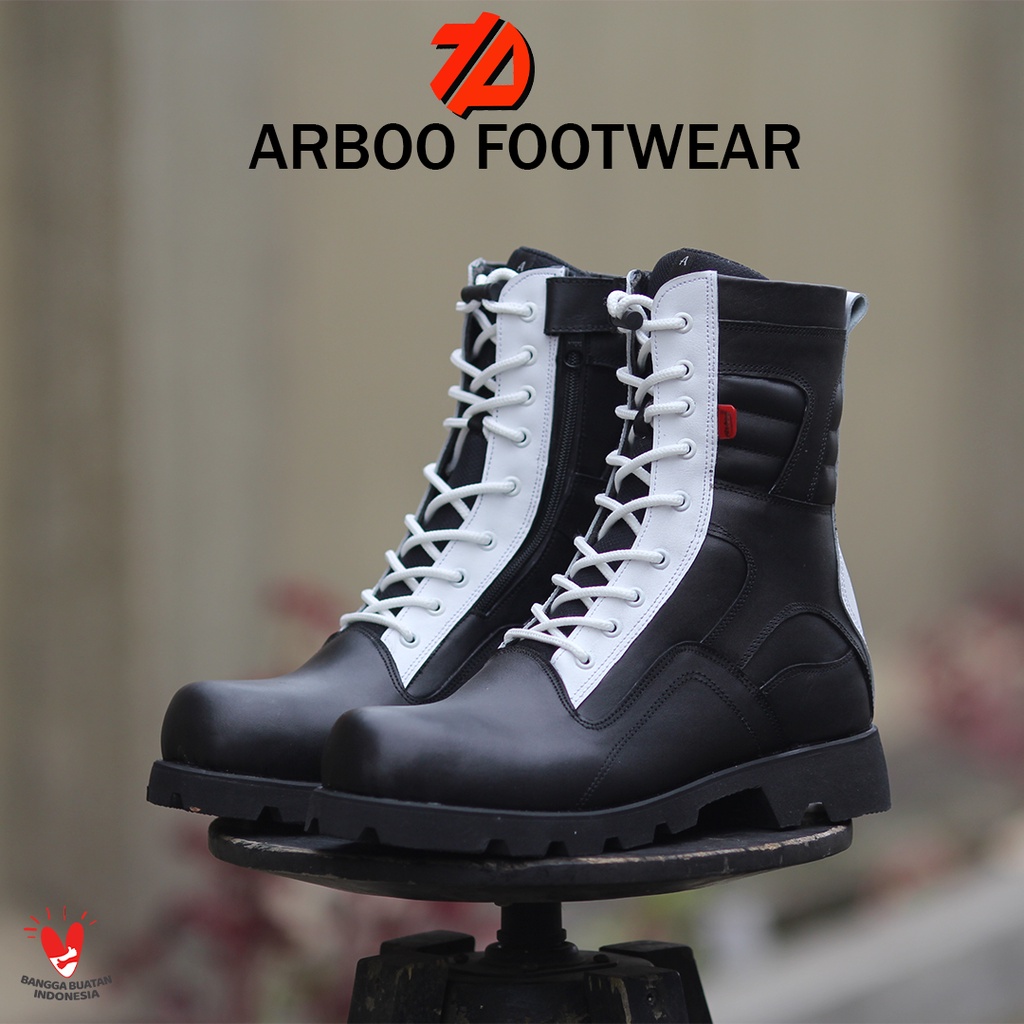 Jual Sepatu pdl provost polri kulit asli Sepatu provost Laras Hitam ...