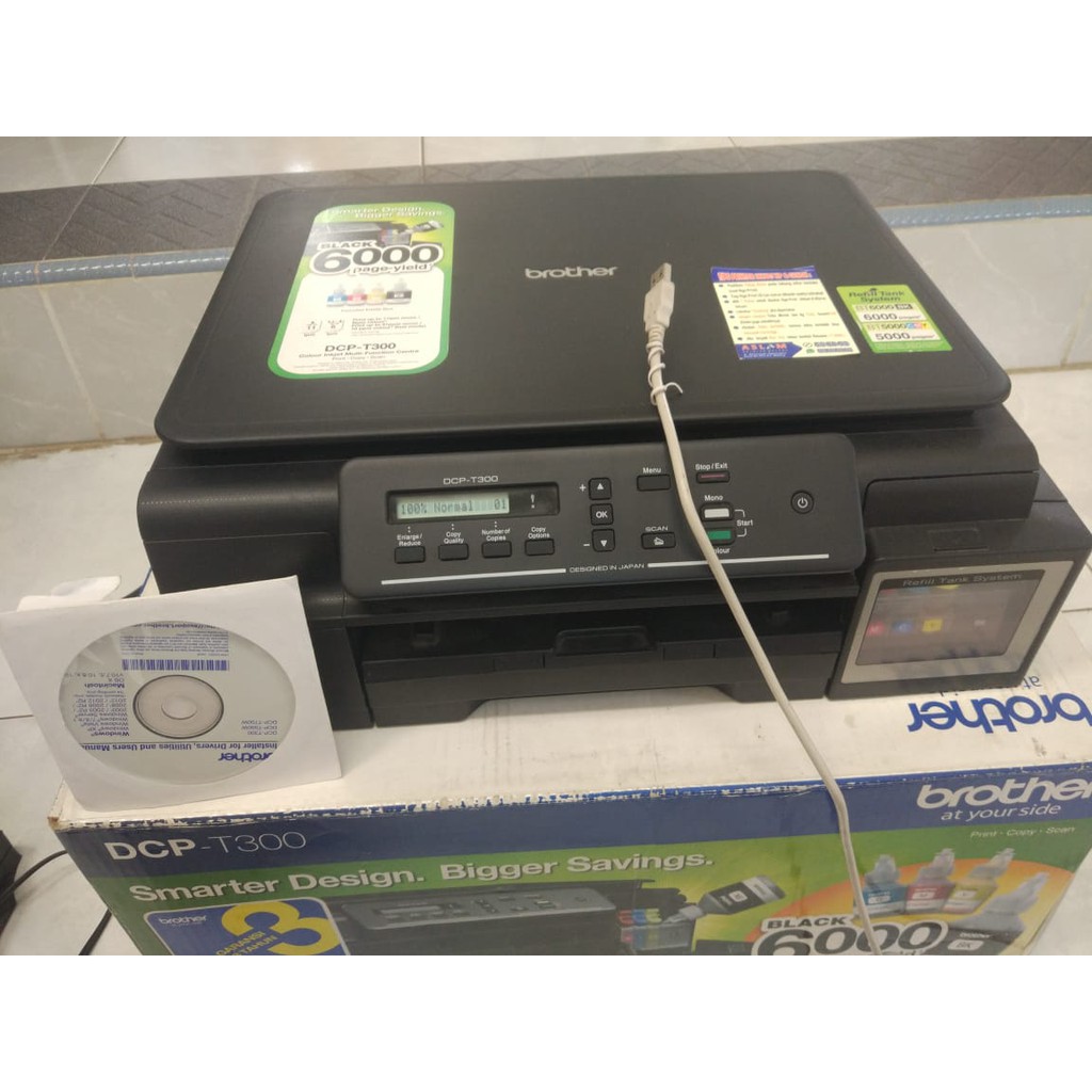 Jual Brother Printer DCP-T300 All in One (Print-Scan-Copy) | Shopee ...