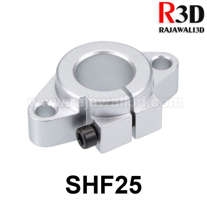 Jual Linear Rail Shaft Support SHF25 Horizontal Aluminum CNC Part ...