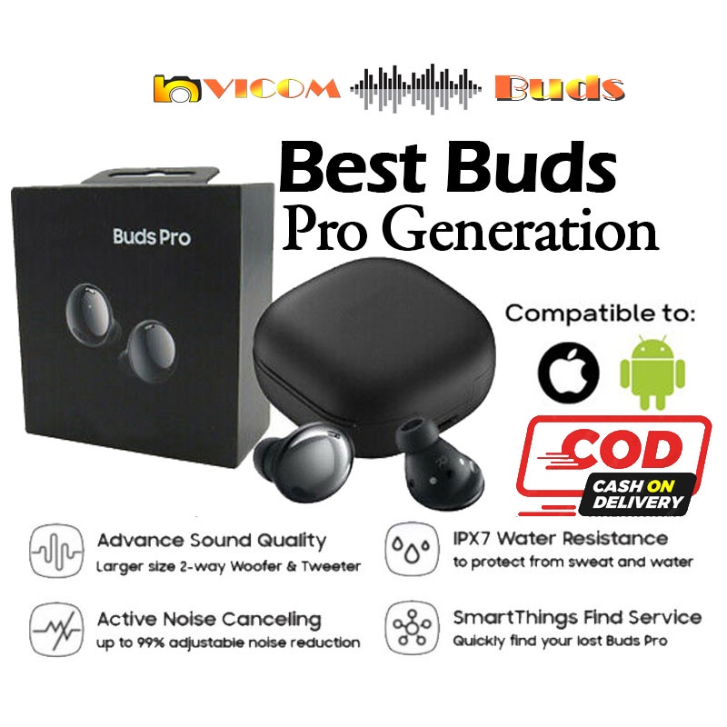 Jual Best Buds Pro R190 Wireless Charging Case by Invicom Buds Brand ...