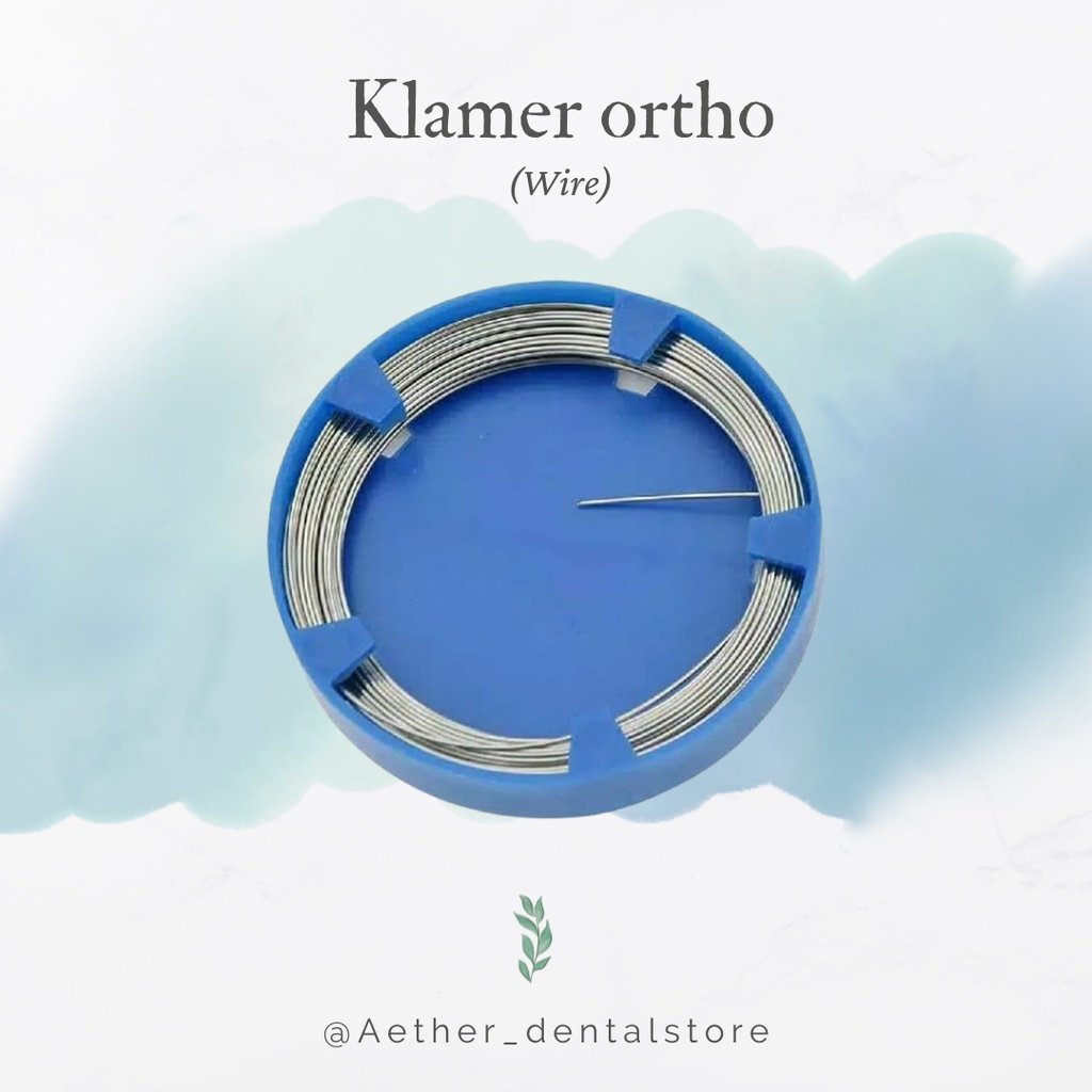 Jual Klamer ortho/ Dental kawat klamer gigi prostho wire ortho ...