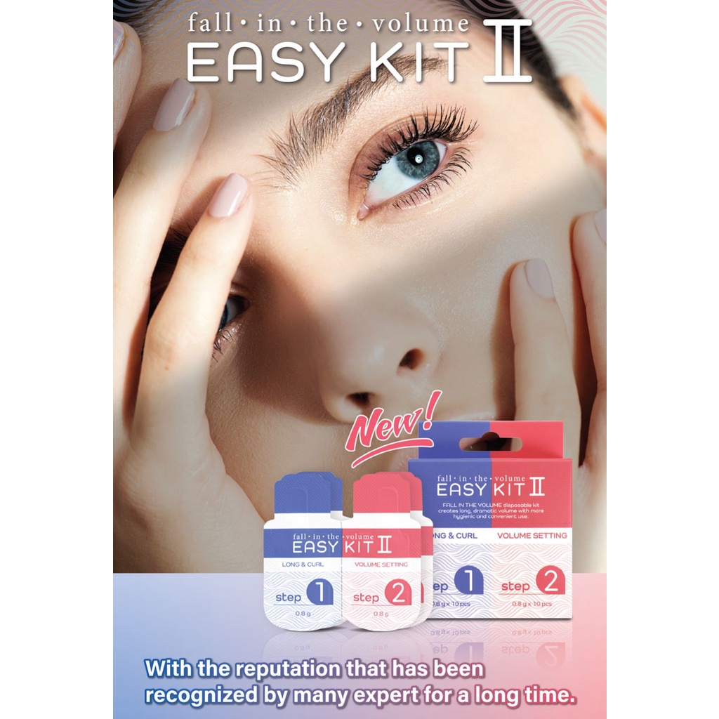 Jual ECERAN FALL IN EASY KIT SACHET FALL IN THE VOLUME / LASH LIFT KIT SACHET | Shopee Indonesia