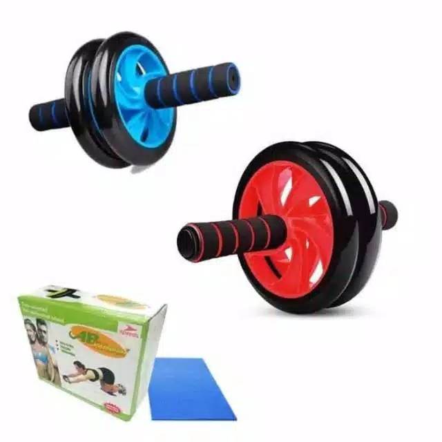 Jual Double AB Wheel Roda Latihan Gym dan Fitness / Exercise Roll ...