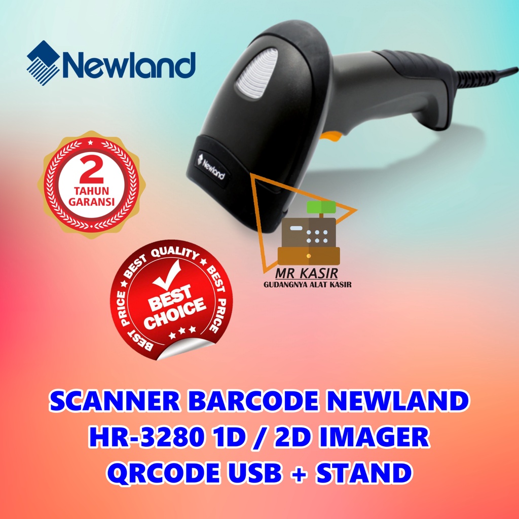 Jual SCANNER BARCODE 2D NEWLAND HR3280 / HR-3280 IMAGER 2D ( USB ...