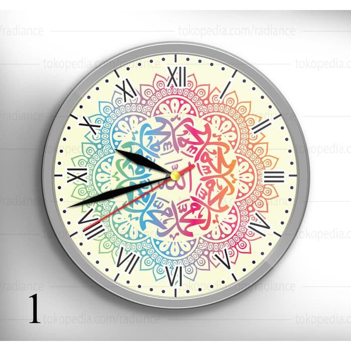Jual JAM DINDING kaligrafi calligraphy | Shopee Indonesia