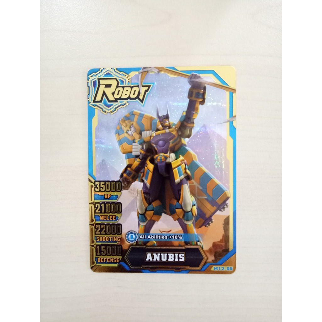 Jual Hero of Robots NGV6 Gold Robot Anubis | Shopee Indonesia