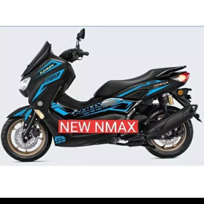 Jual CUTTING STICKER YAMAHA NMAX NEW ICE BLUE | Shopee Indonesia