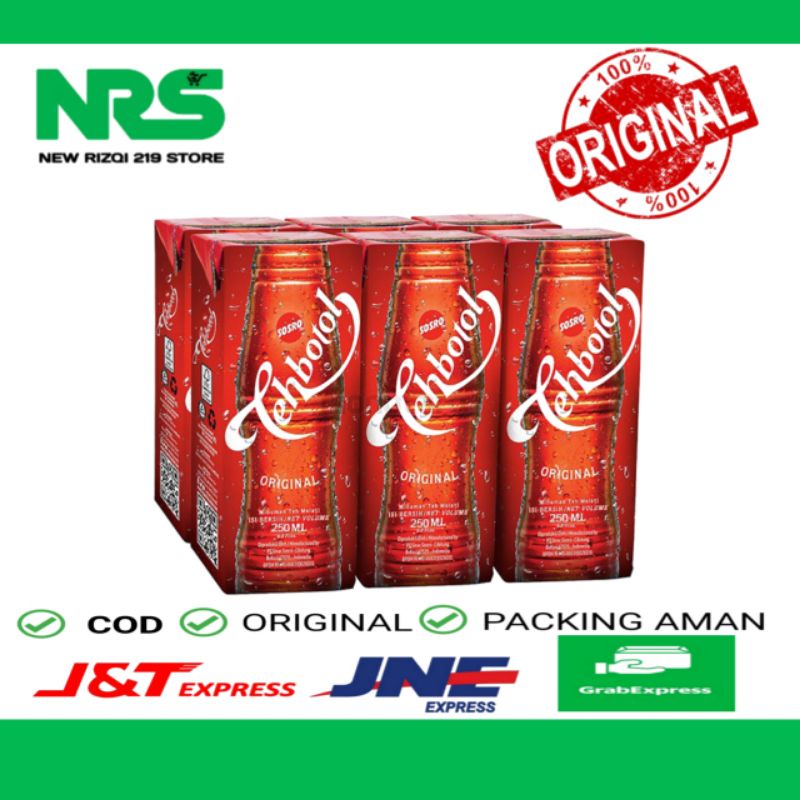 Jual Teh Botol Sosro Original Kotak 330ml / 250ml | Shopee Indonesia
