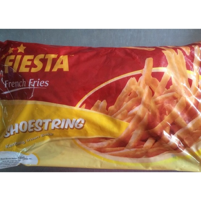 Jual Fiesta french fries shoestring 1 kg | Shopee Indonesia
