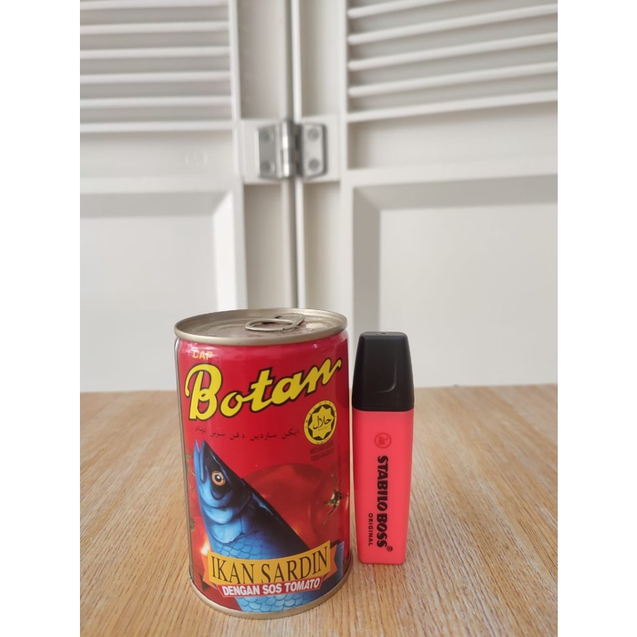 Jual Botan Ikan Sarden Malaysia Kaleng 155gr dan 425 gr - 155 gr ...