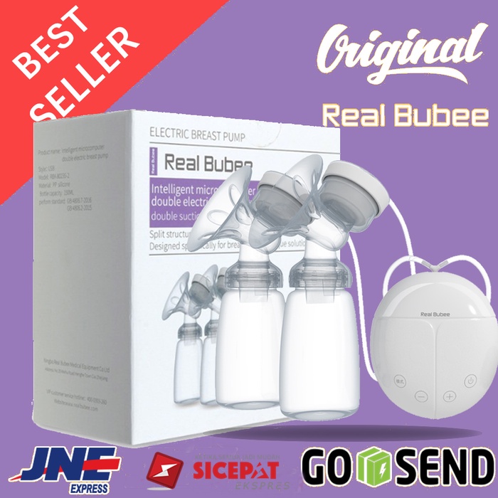 Jual Pompa ASI Real Bubee Double Electric Breast Pump / Ibu Dan Bayi | Shopee Indonesia