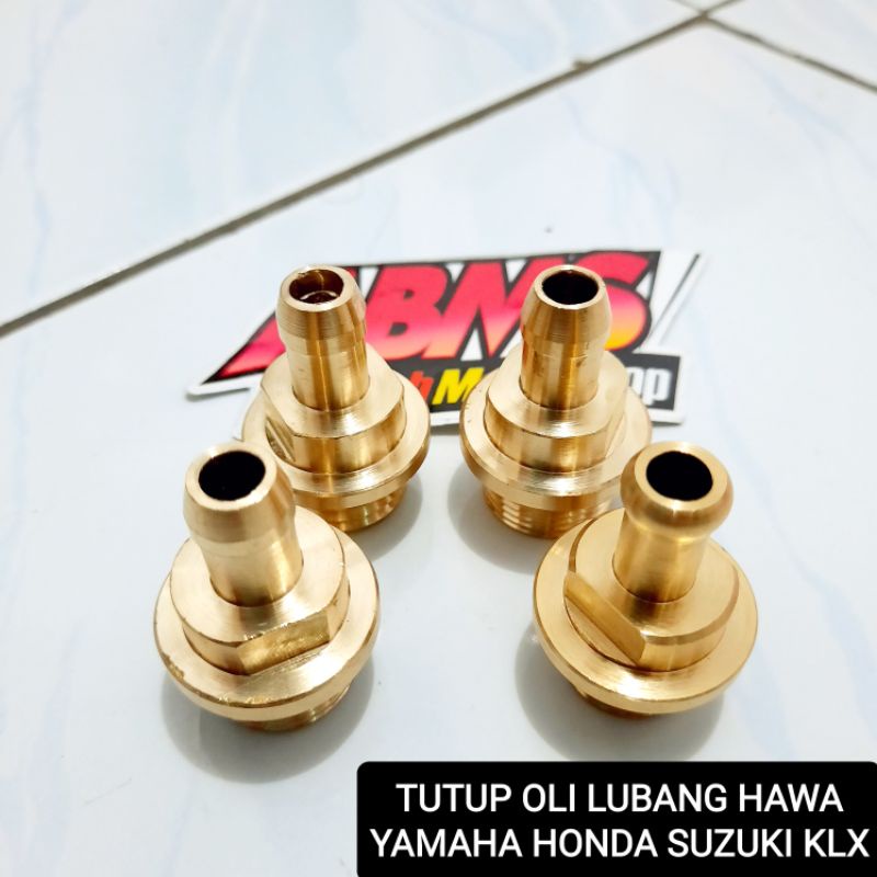 Jual [COD] TUTUP OLI LUBANG HAWA RACING TUTUP OLI MOTOR KLX SCORPIO ...