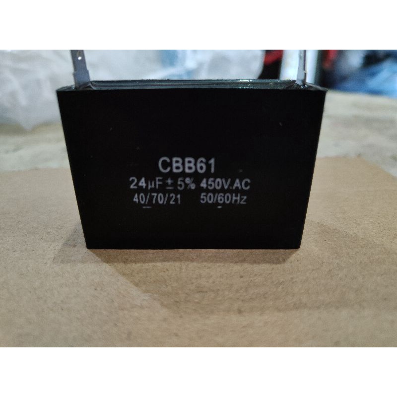 Jual Kapasitor Capasitor CBB61 24Uf 450VAC 50l60Hz | Shopee Indonesia