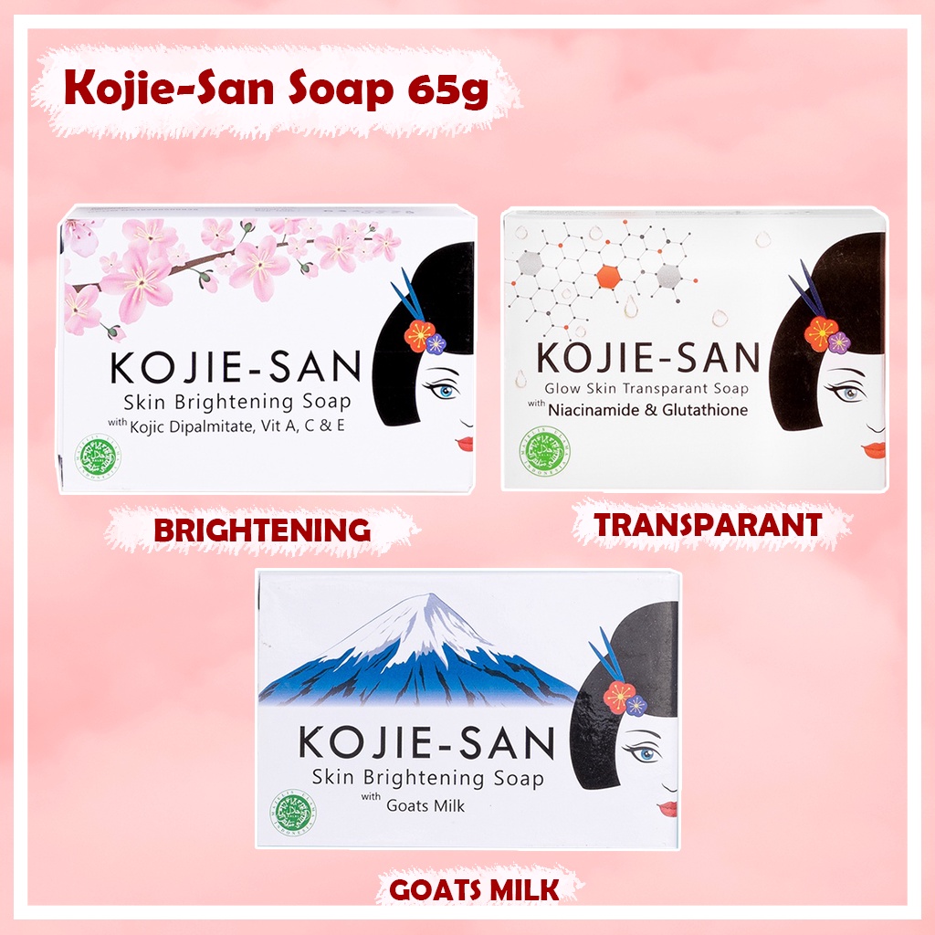 Jual KOJIE SAN BRIGHTENING SOAP 65 GRAM || SABUN KOJIE SAN BPOM | Shopee Indonesia
