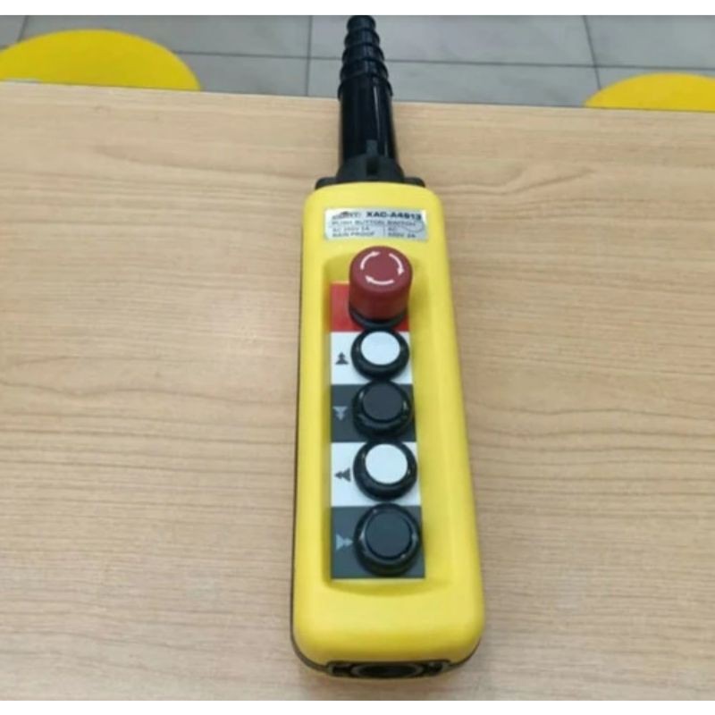 Jual Double Speed Hoist Push Button 4 Tombol with Emergency Stop XAC ...