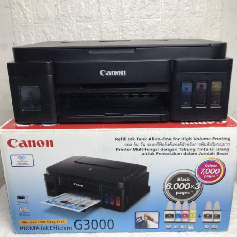 Jual Printer Canon G3000 Wifi | Shopee Indonesia