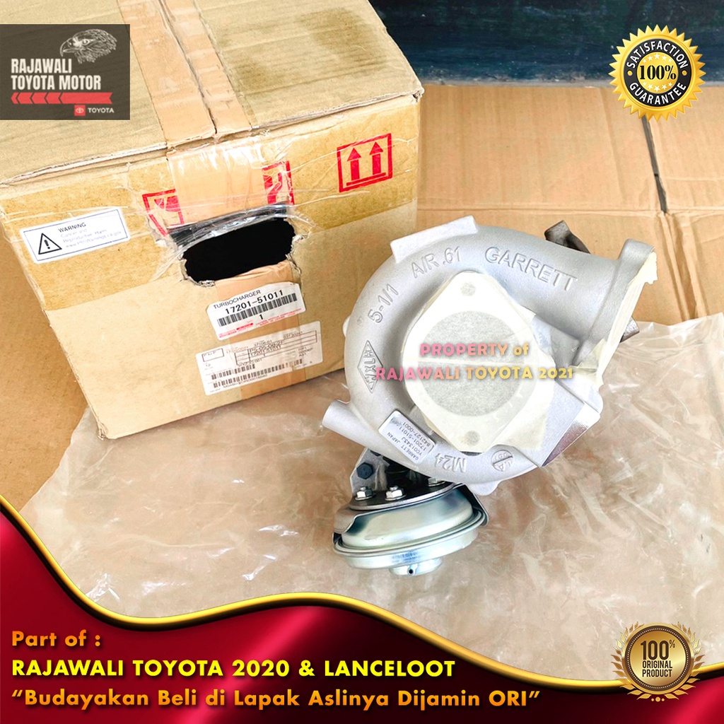 Jual Turbo Land Cruiser Bundera VDJ70, VDJ79 2007-UP Turbocharger ...