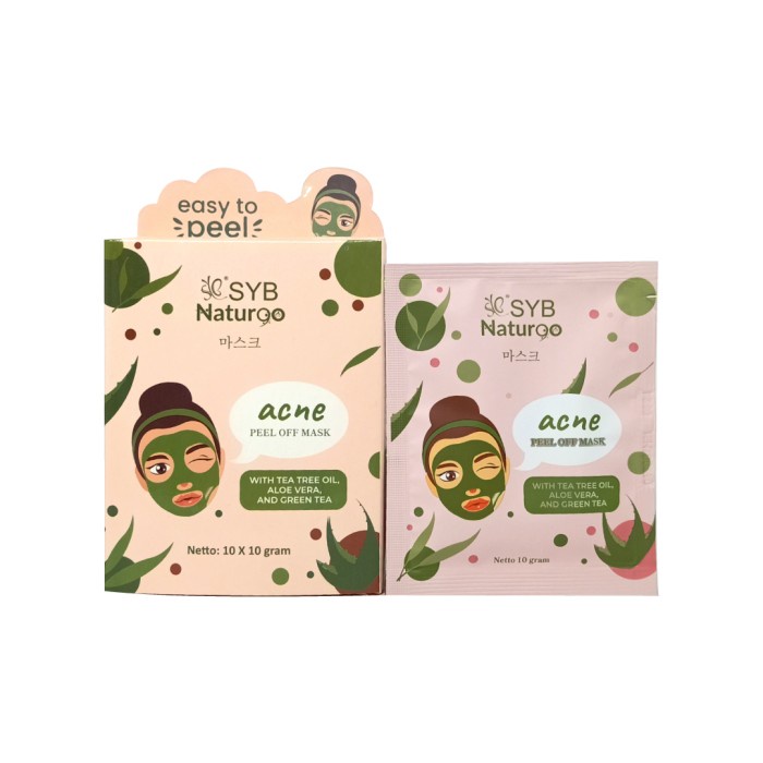 Jual SYB Naturgo Natur90 Peel Off Mask | Naturgo Masker Wajah Organik ...