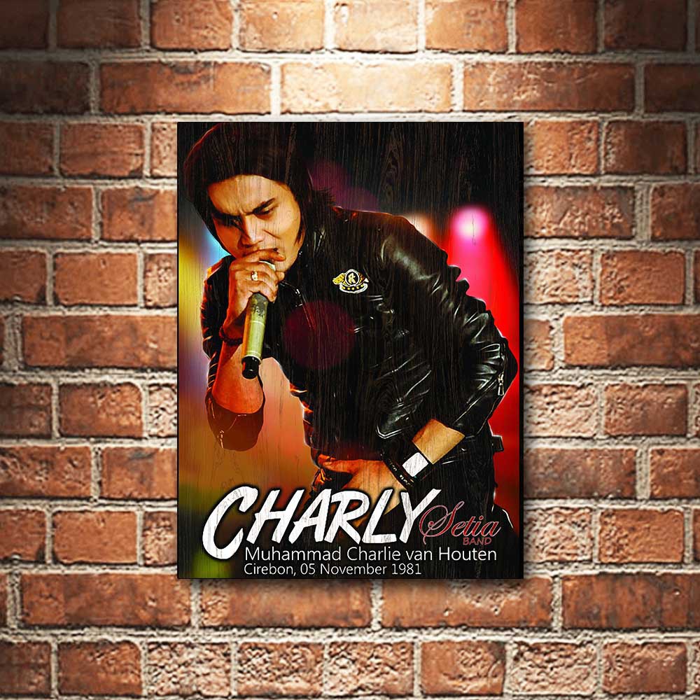 Jual Charly Setia Band ST12 Poster Dekorasi Vintage Pajangan Kayu ...
